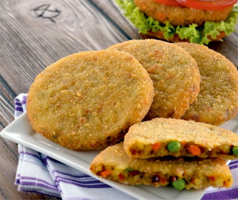 Pyramid Veg Burger Patty 1.2kg - Basket of Frozen